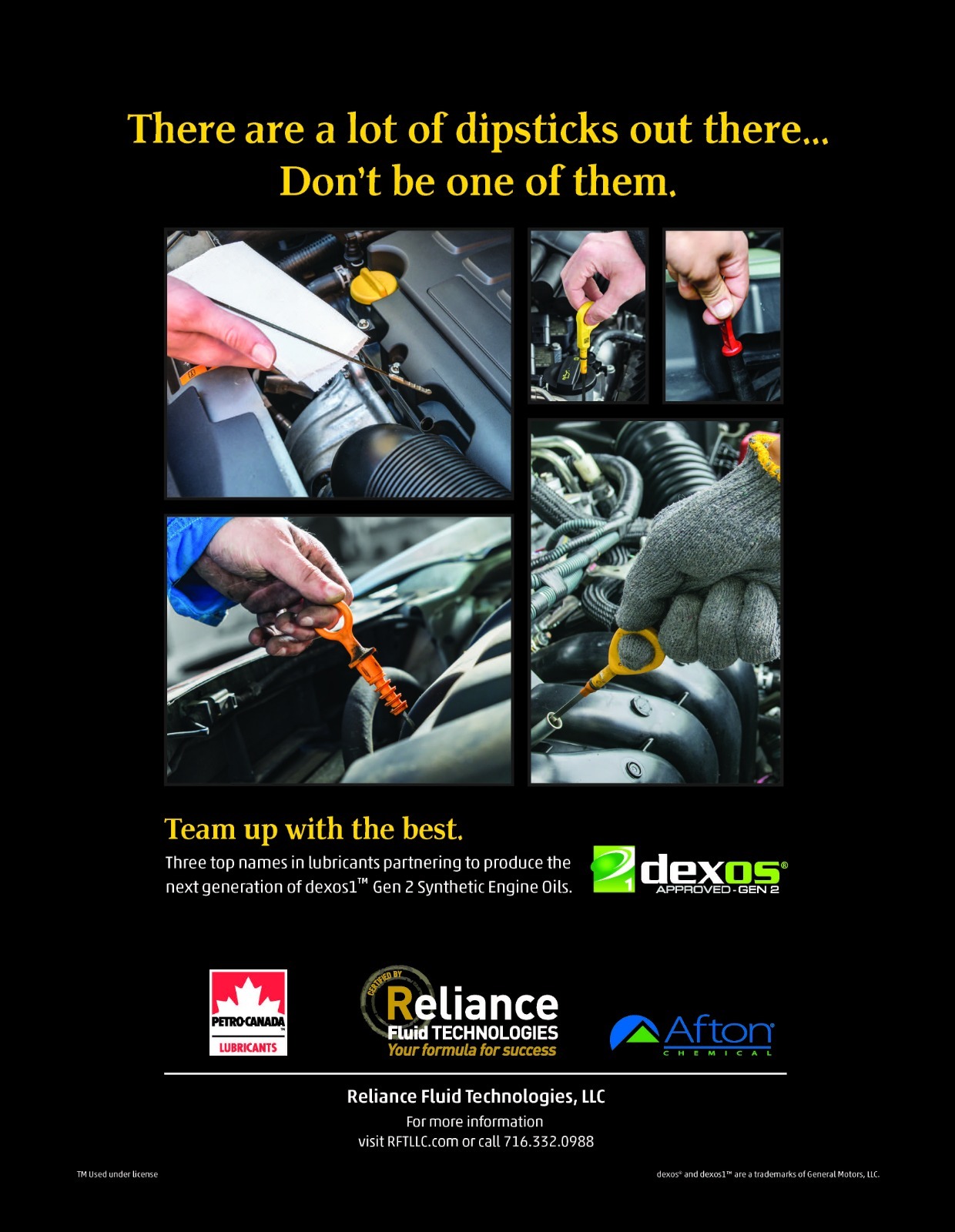 Lube & Greases Advertisement | Reliance Fluid Technologies